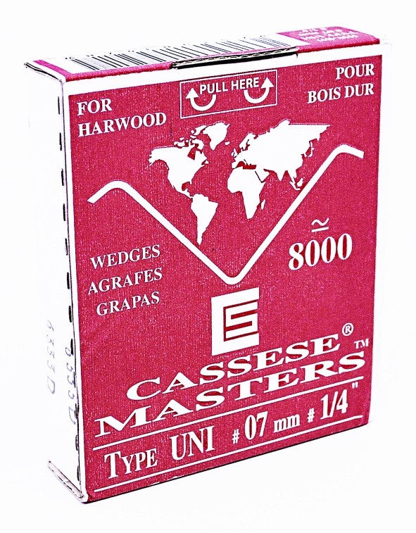 V-Nails / Wedges Suited for use with (Cassese) - Hardwood-Type UNI – V ...